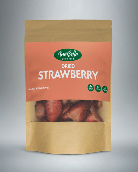 Dried Strawberry – Snack Pack – Anabella Dried Food