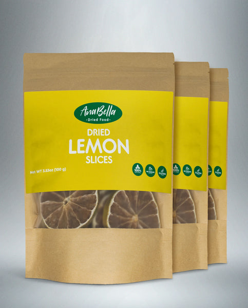 Dried Lemon – Small Pack X3 – Anabella Dried Food